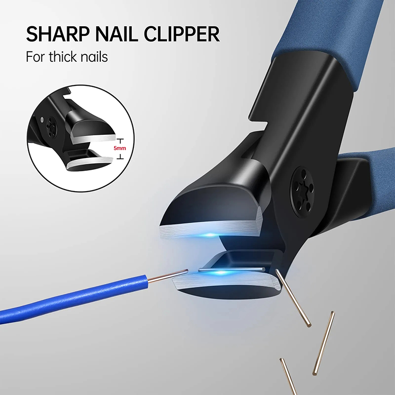 KIPRUN Nail Cutter Thick Hard Nail Special Nail Clipper Wide Jaw Big ...