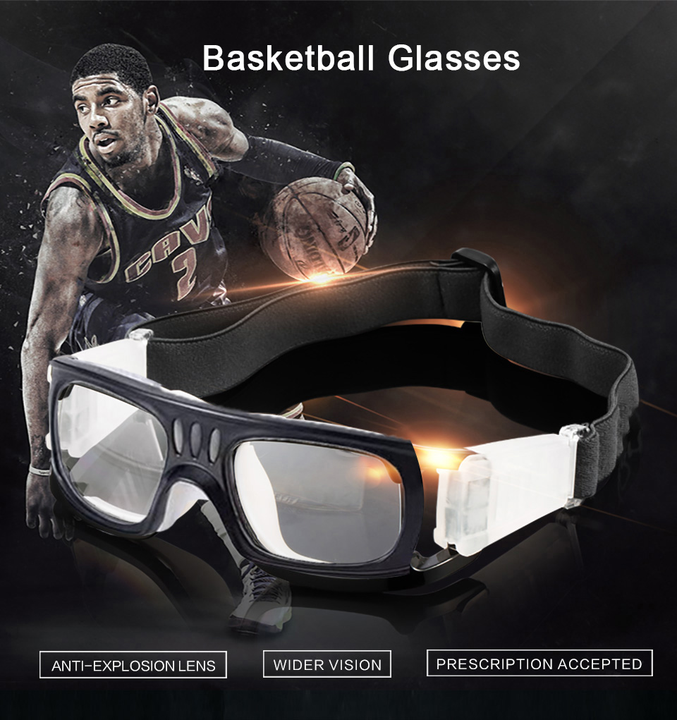 Sports Glasses Prescription Lenses Basketball Safety Spectacles Fashion Black Eyeglasses Myopic ...
