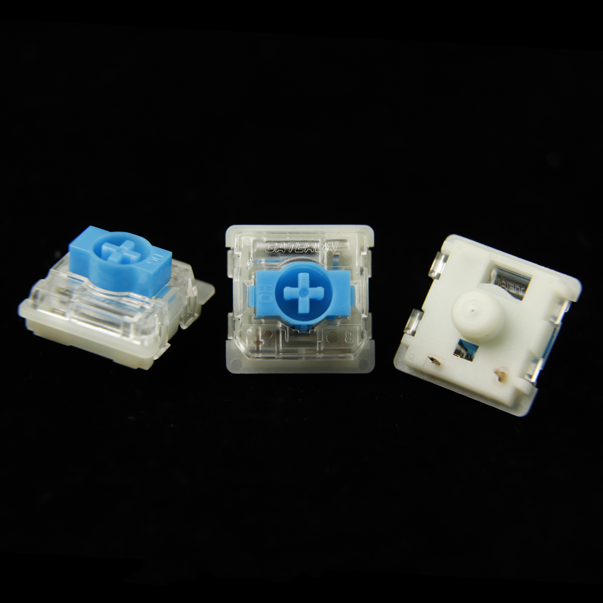 Gateron Low Profile Milky Switch v2 Red Blue Brown Axis 3 Pin For Low ...