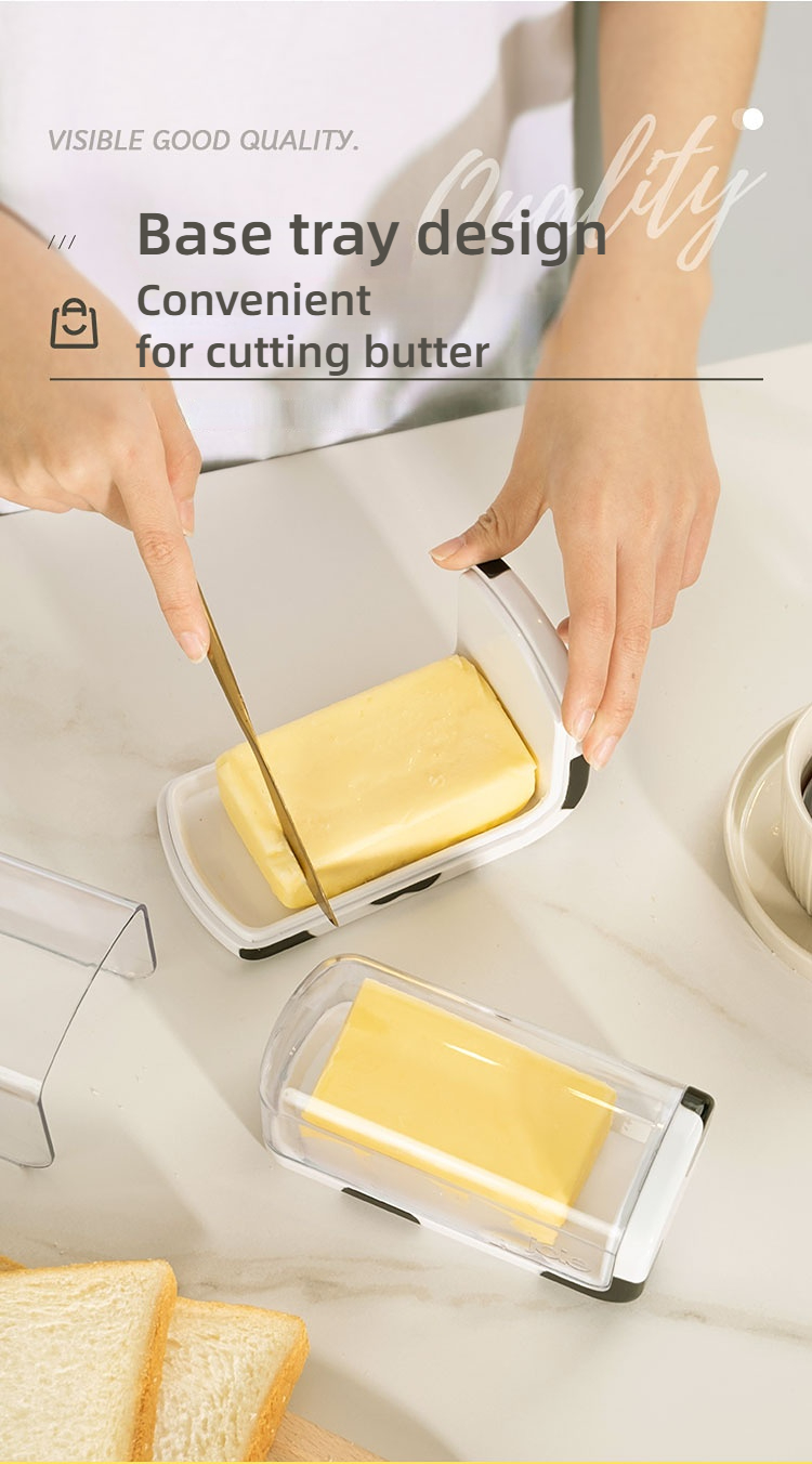 joie MooMoo Butter Pod Buter Dish Cow Butter Storage Box with Cheese ...