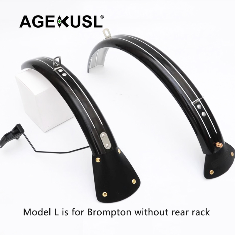 AGEKUSL Bicycle Mudguard Suit Front Rear Bike Fenders With Easy Wheel ...