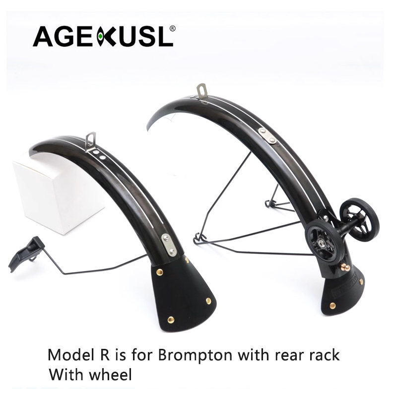 AGEKUSL Bicycle Mudguard Suit Front Rear Bike Fenders With Easy Wheel ...