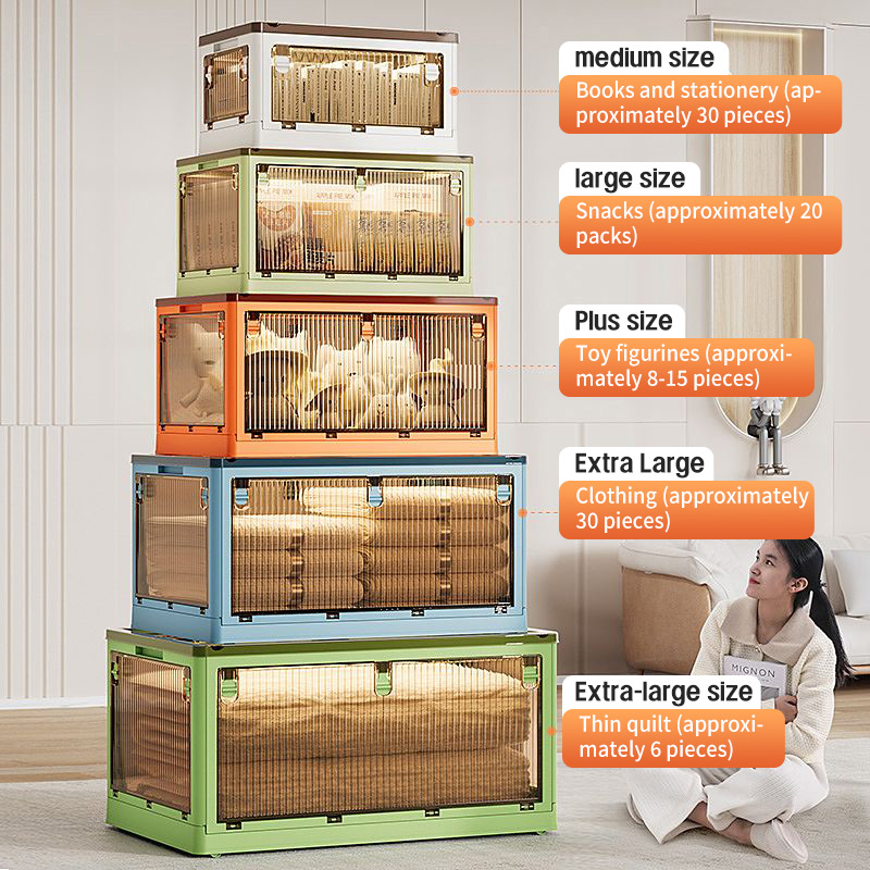 LHSG Foldable Storage Box Organizer Storage Box Storage Box Large ...