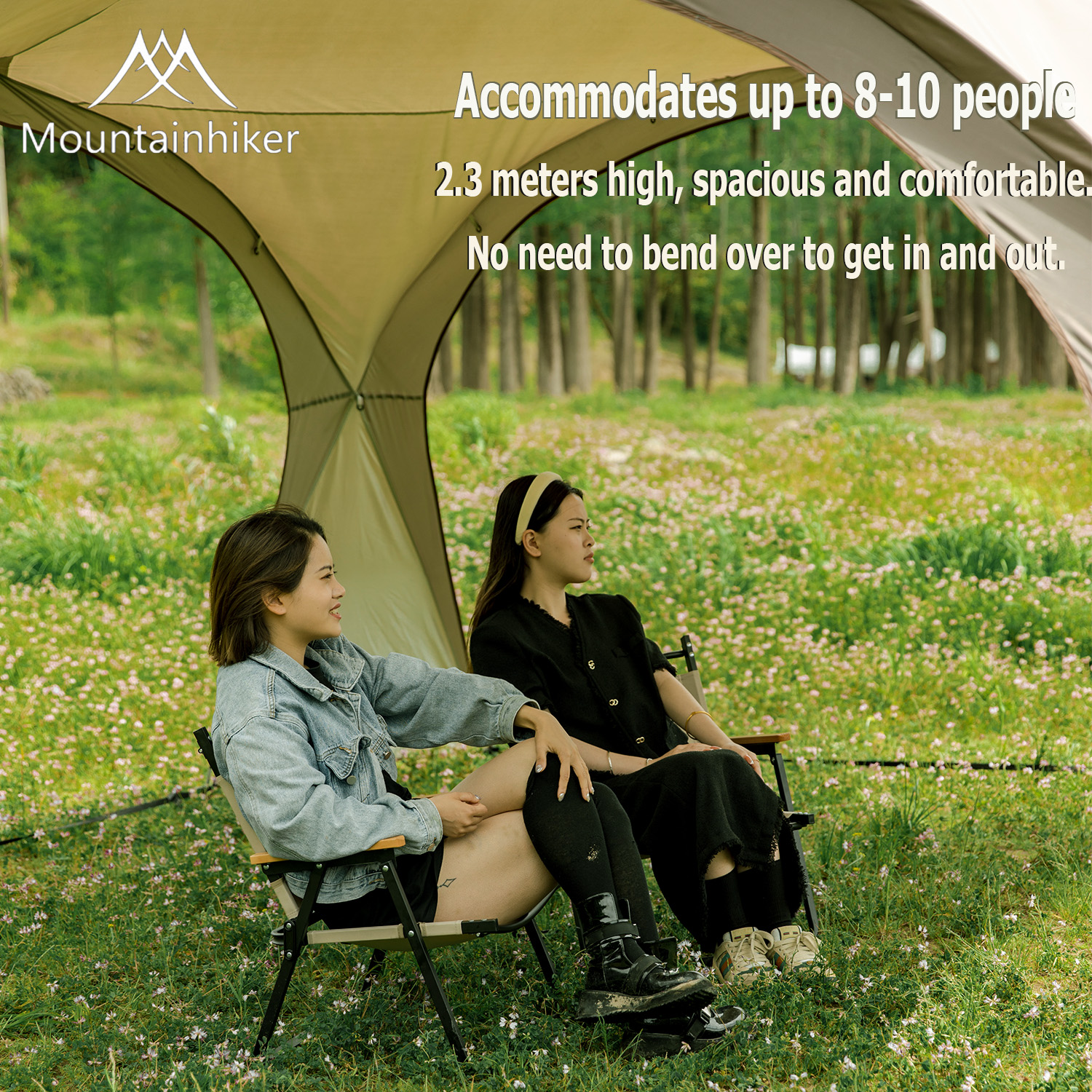 SG ⚡️Ready stock⚡️ MOUNTAINHIKER Outdoor Portable Tent Shelter Dome ...
