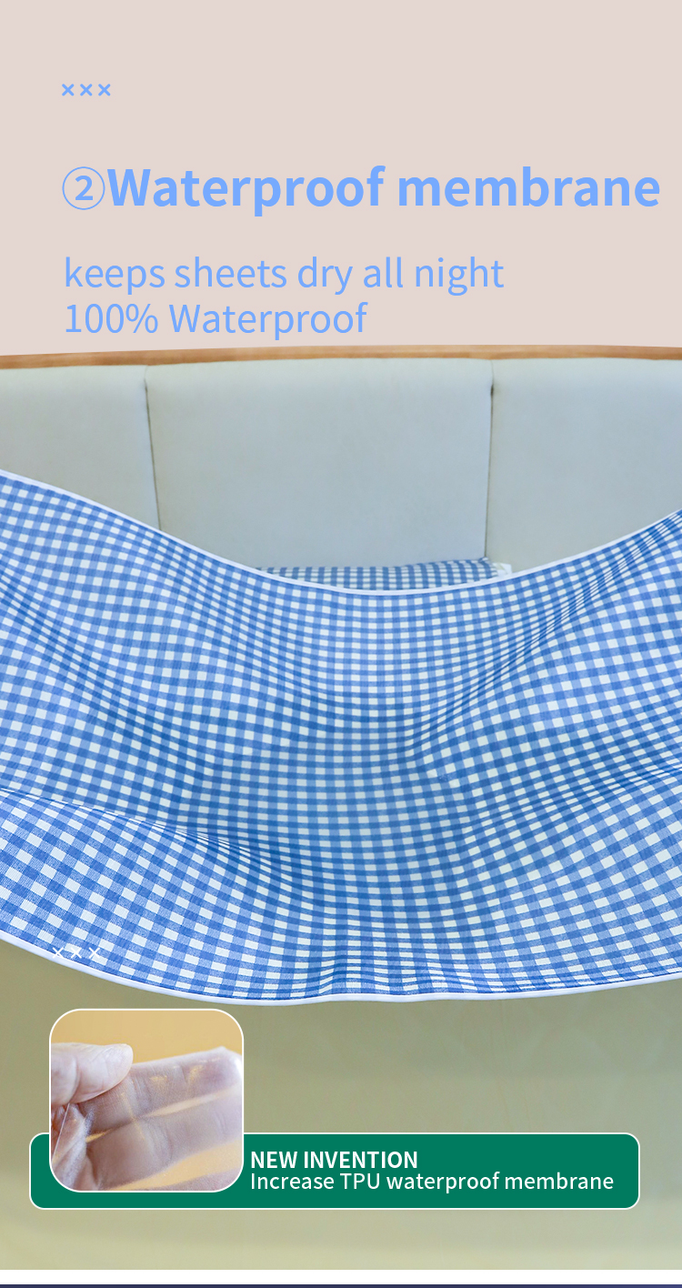 Cooling pad Adult Urine Pad Waterproof Mattress Protector Incontinence ...