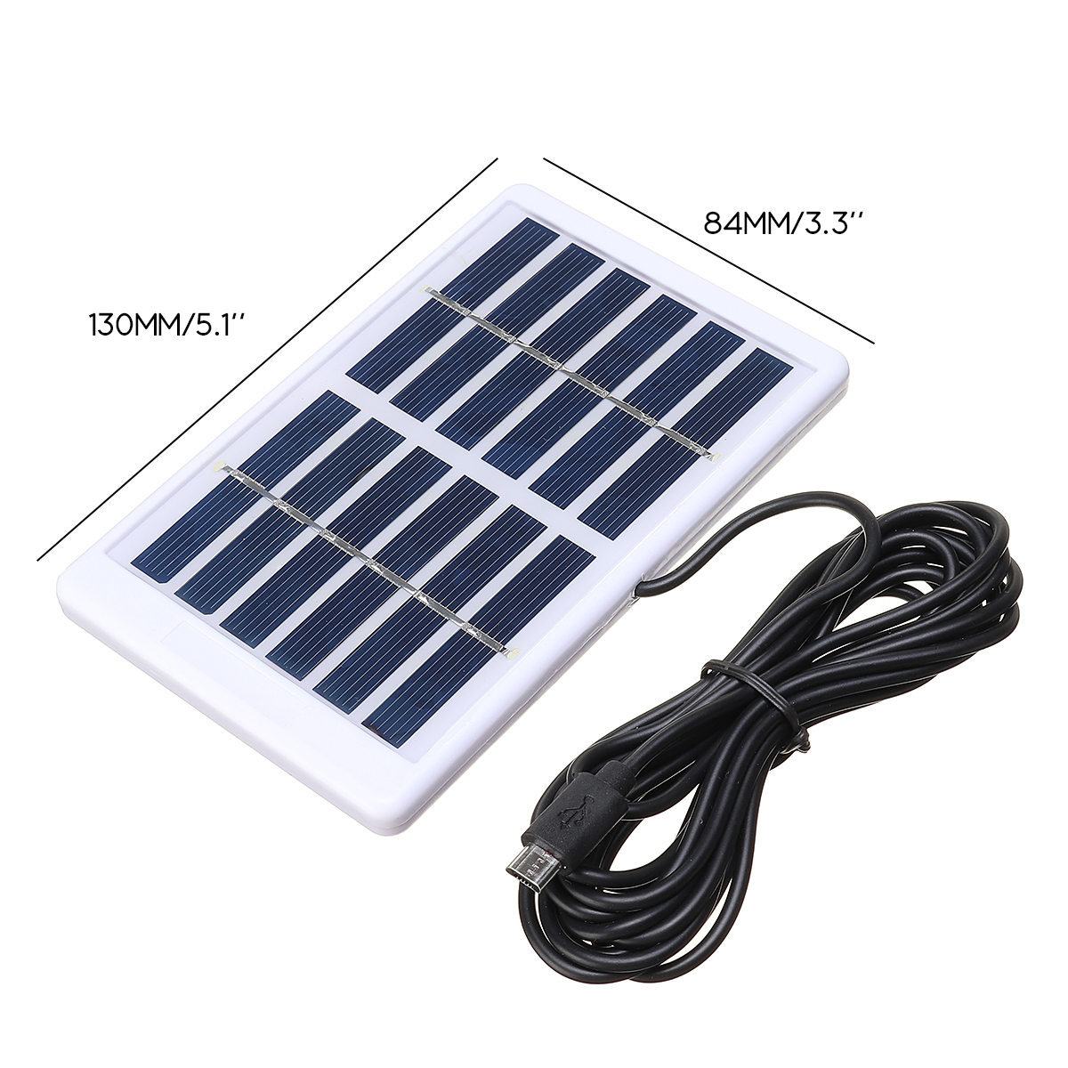 Mini Micro USB Solar panel 5W 6V Mono Solar Cell Panel Power Module ...