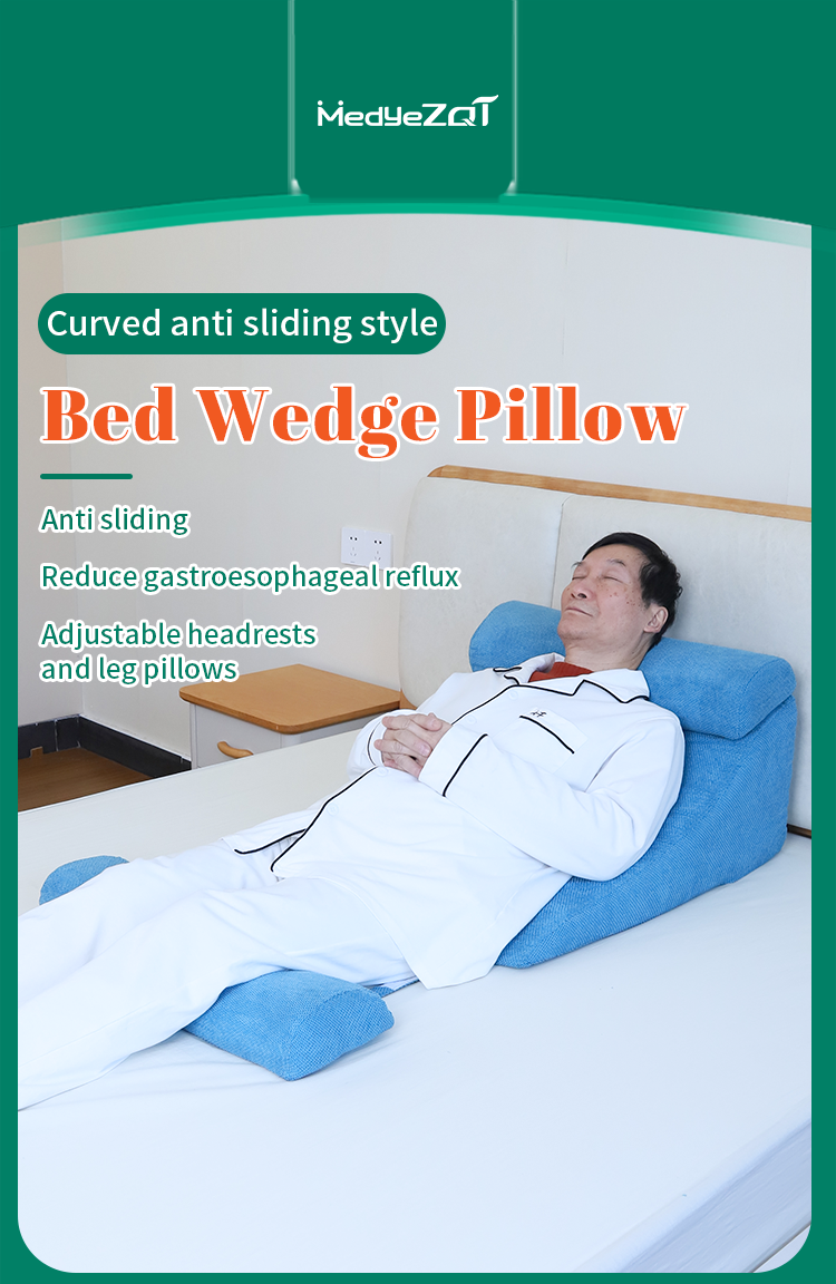 wedge pillow triangle pillow back support pillow acid reflux Bed Wedge ...