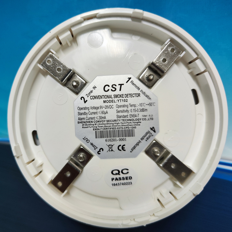 CST-YT102 Smoke Detector Fire Sensor Conventional Fire Alarm Control ...
