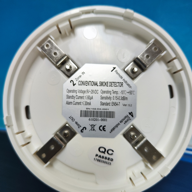 Conventional Fire Alarm Control System Smoke Detector 2 Wire Optical ...