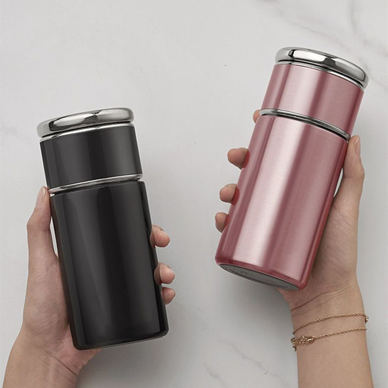 420ml Stainless Steel 304 Tea Thermal Flask With Filter Leak-Proof ...