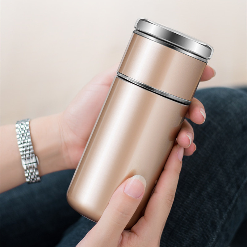 420ml Stainless Steel 304 Tea Thermal Flask With Filter Leak-Proof ...