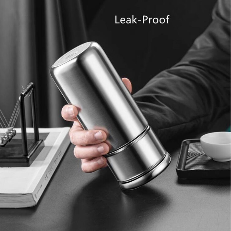 420ml Stainless Steel 304 Tea Thermal Flask With Filter Leak-Proof ...