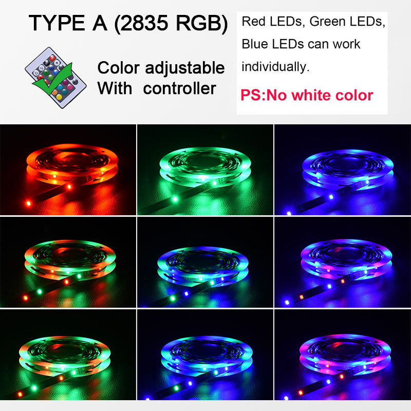 5V USB Led Strip Light 50CM 1M 2M 3M 5M LED Light Strip usb specialty Lighting for Desk Decor ...
