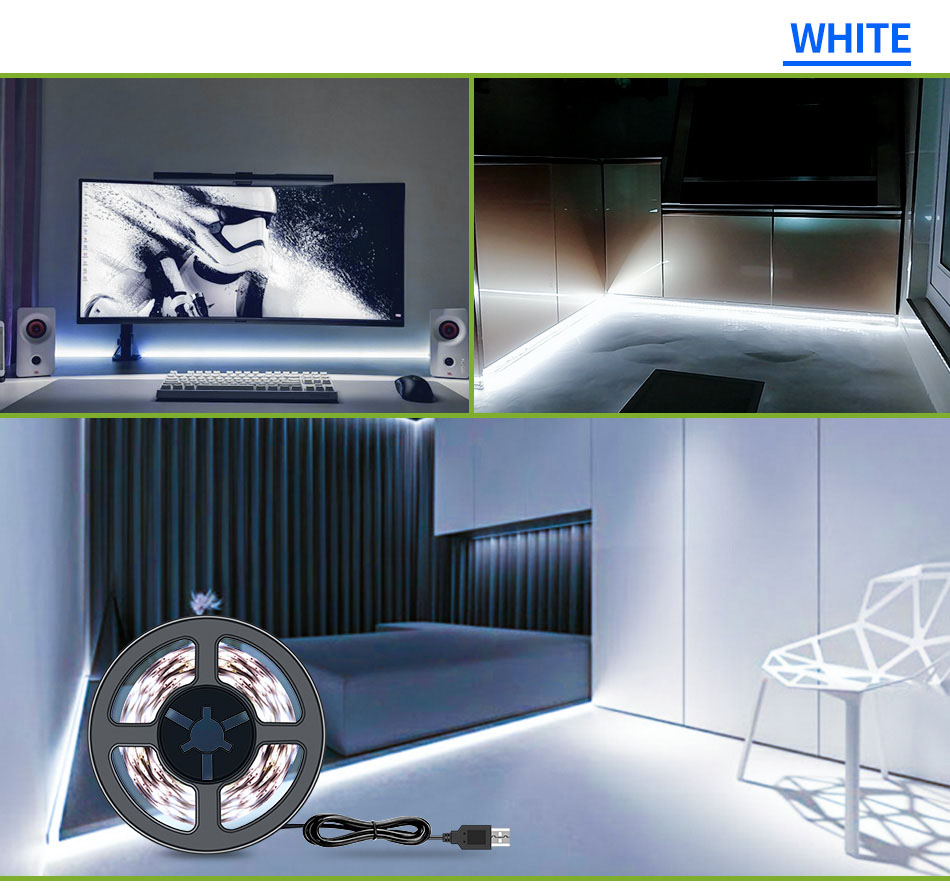 5V USB Led Strip Light 50CM 1M 2M 3M 5M LED Light Strip usb specialty ...