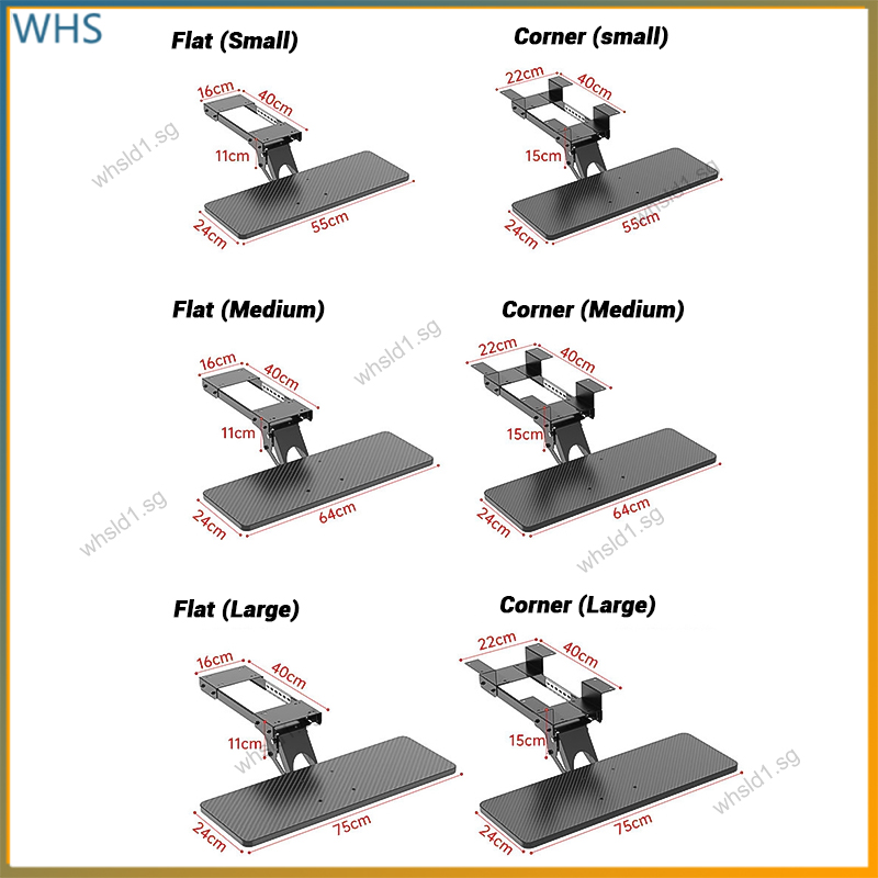 Computer desk keyboard bracket mouse stand tray desktop bracket office ...