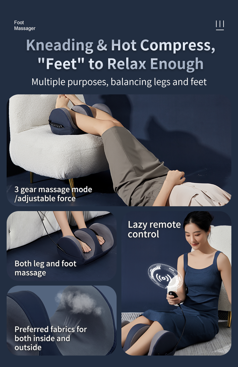 Sg Stock Jinkairui Electric Roller Foot Massager Leg Massager Hot 0009