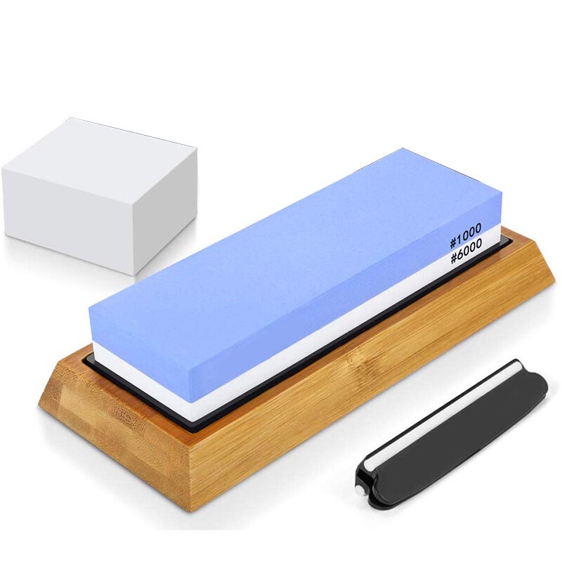 [SG Seller] Premium Double-sided Whetstone Sharpening Stone of White ...