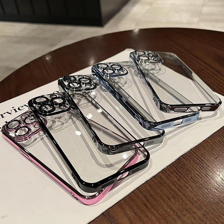 Transparent TPU Phone Case Compatible For iPhone 16 15 14 13 12 11 Pro Max Plus | Shopee Singapore