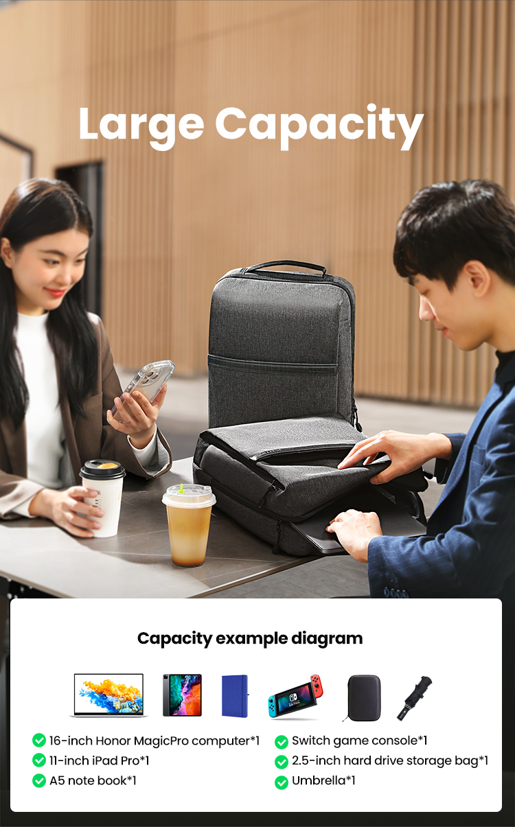 UGREEN Laptop Backpack For Macbook Pro Air 15.6 15 14 Inch Case For ...