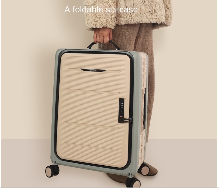 Bubule Multifunctional Foldable Luggage 20 Inch Boarding Suitcase 24 ...