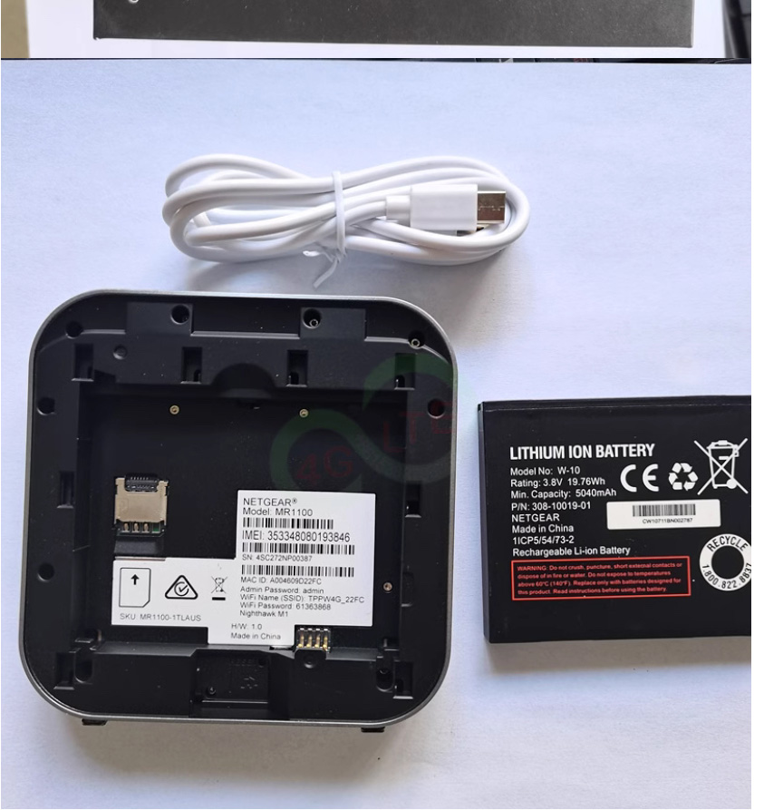 NETGEAR Nighthawk M1 MR1100 Mobile Hotspot 4G Router, Mifi, Portable Wi ...