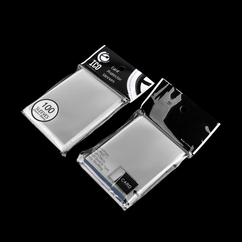 100pcs/pack 65*90mm Card Sleeve Cards Protector of Transparent Unsealed ...