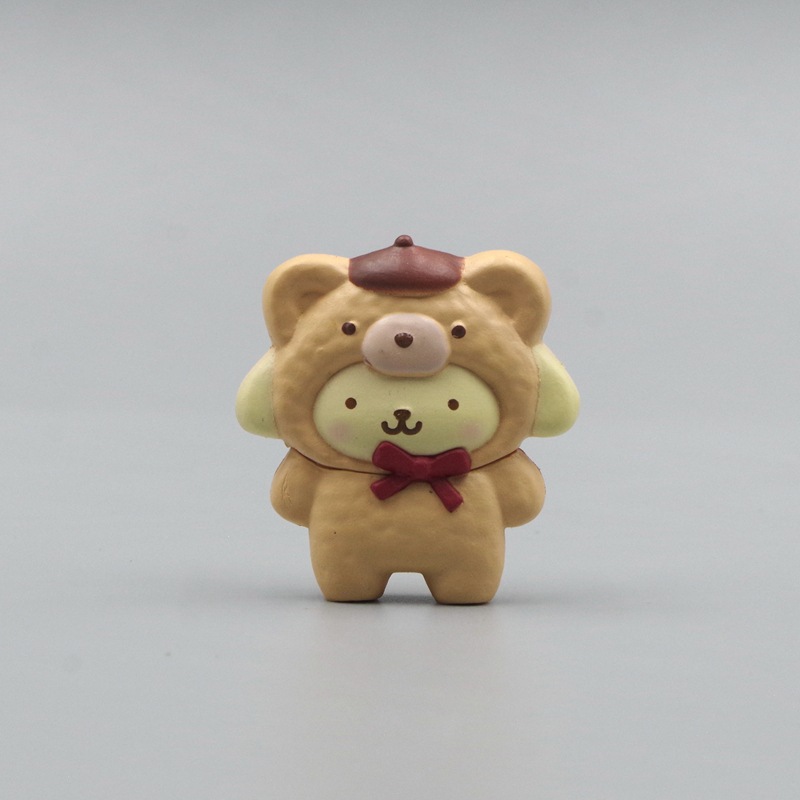5Pcs/Set 4cm Anime Figure Hello Kitty My Melody Cinnamoroll Pochacco ...