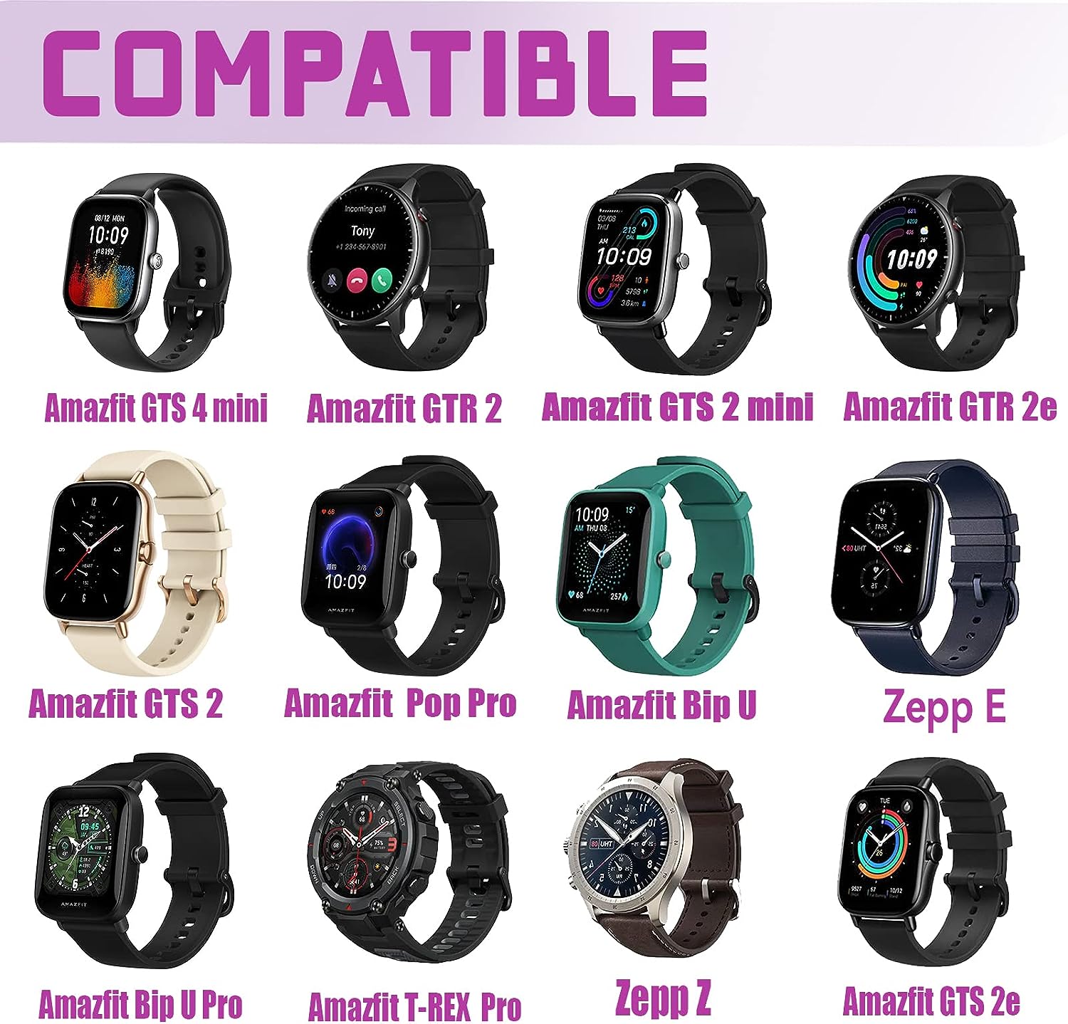/sciuU/ Magnetic Charging Stand compatible with Amazfit GTR 2 & GTR 2e ...