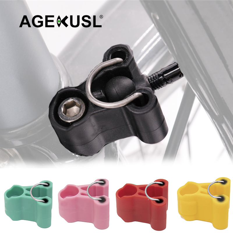 AGEKUSL Bike Front Fork Catcher Plastic Catchers With Screw Use For ...