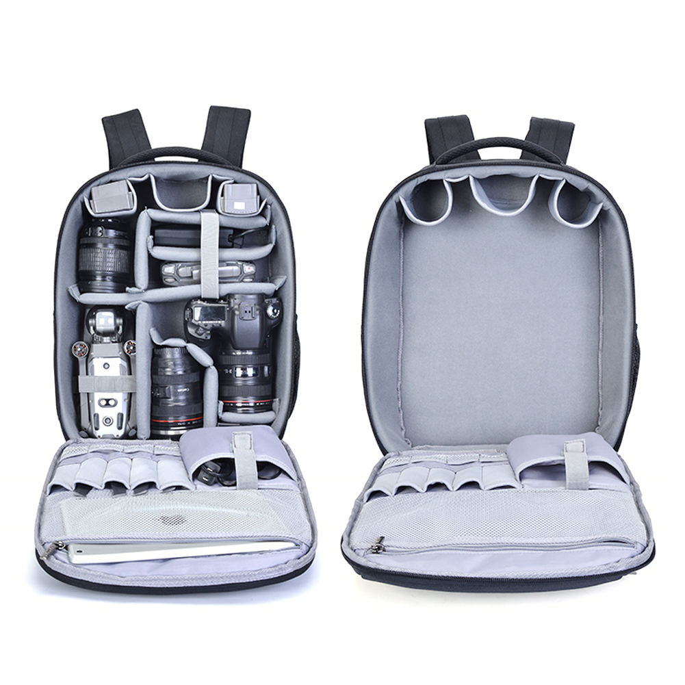 CADEN W9 Camera Backpack with 16'' Laptop Compartment for DSLR Drone ...