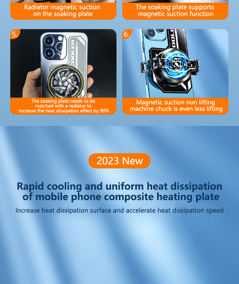BlueWow New Arrival Mobile Phone Cooling Plate Heat Sink Expend Cooling ...