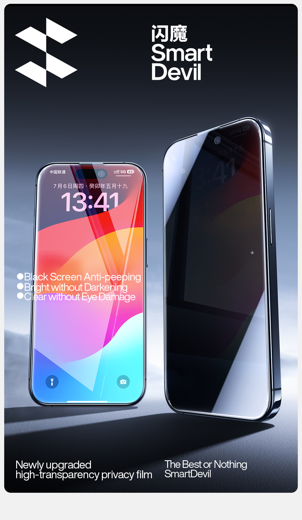 SmartDevil Privacy Tempered Glass For iPhone 15/15 Plus/15 Pro/15 ProMax/16/16ProMax | Shopee ...