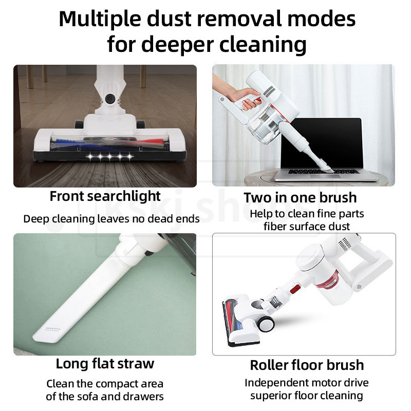 20000Pa Cordless Handheld Stick Vacuum Cleaner,Portable Wireless Vacuum, Car Vacuum Cleaner ...