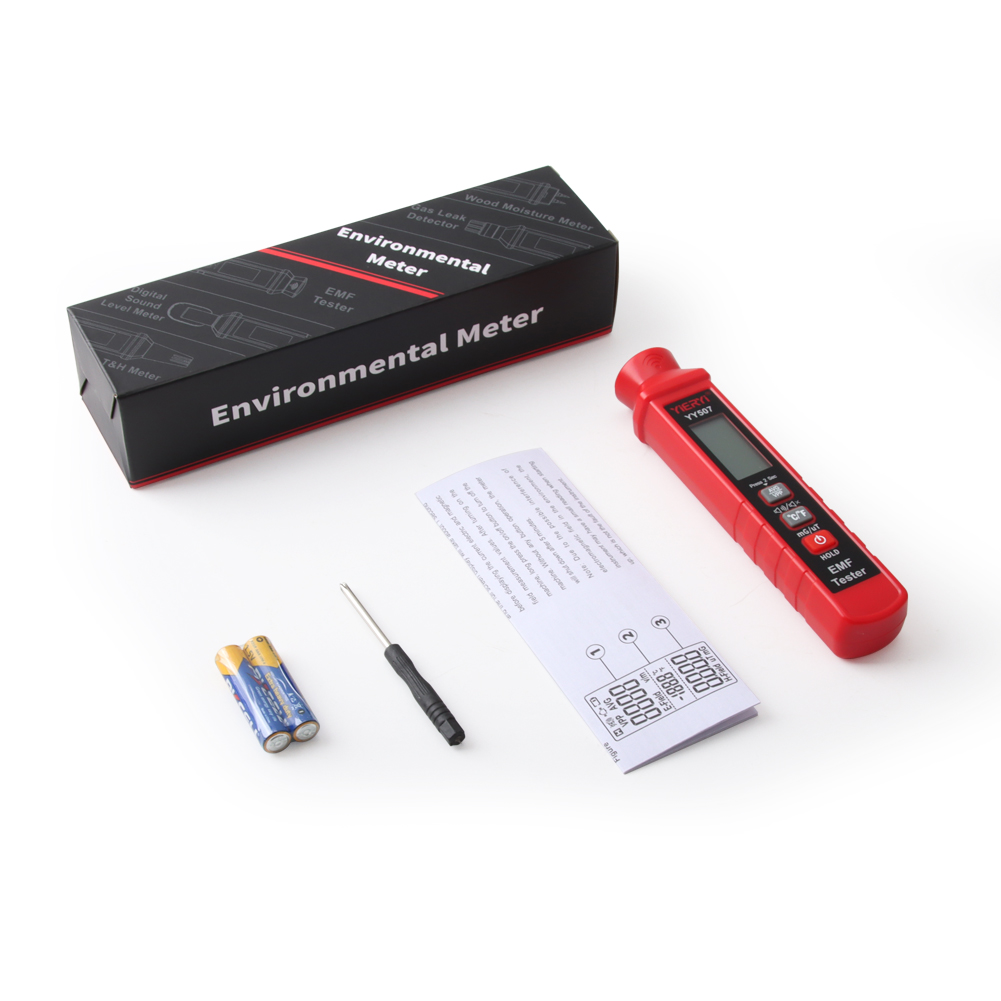 3 in 1 Portable Magnetic Field Detector Digital Radiation Tester ...
