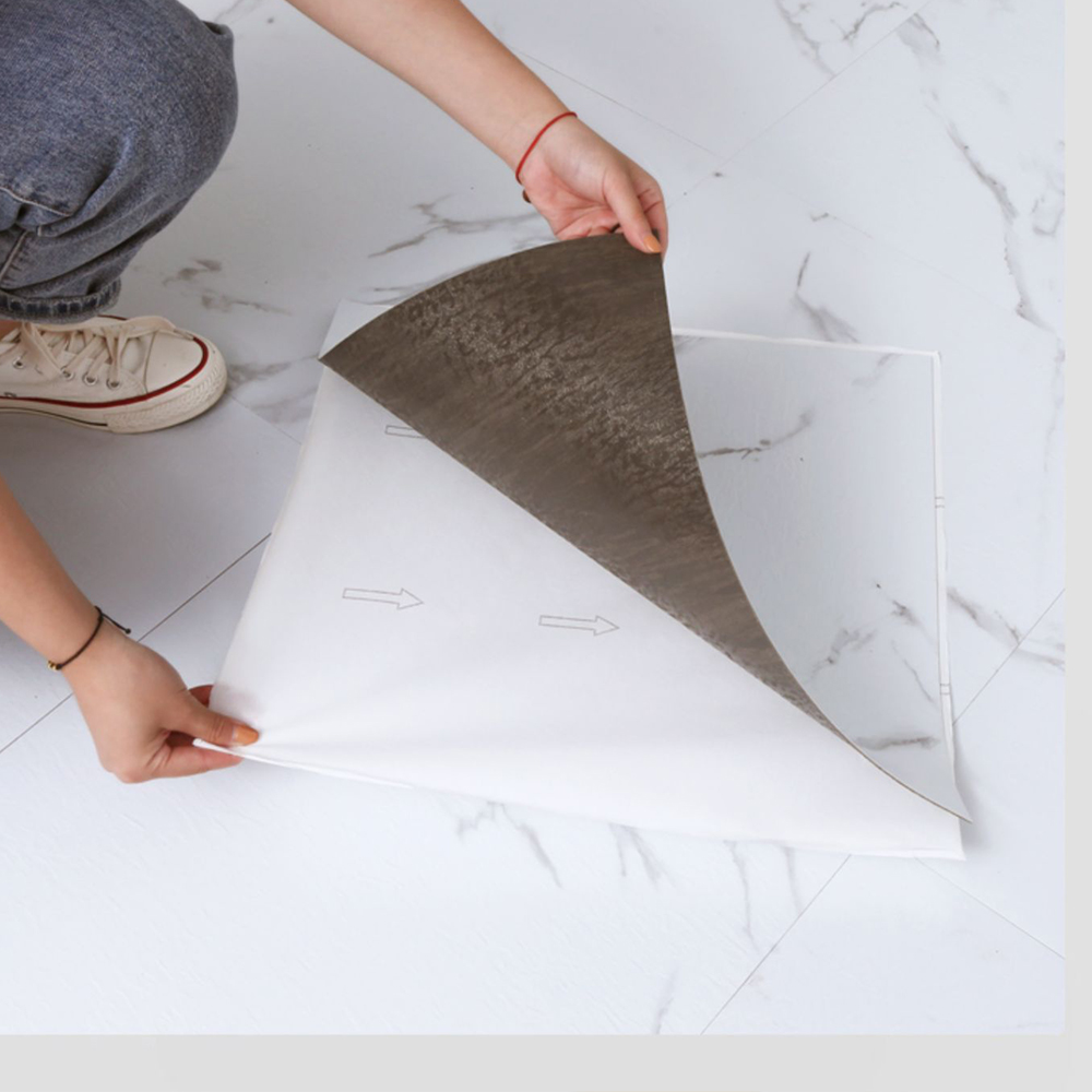 [SQUARE FLOOR VINYL ] vinyl flooring pvc Vinly Floor Sticker PVC Plank ...