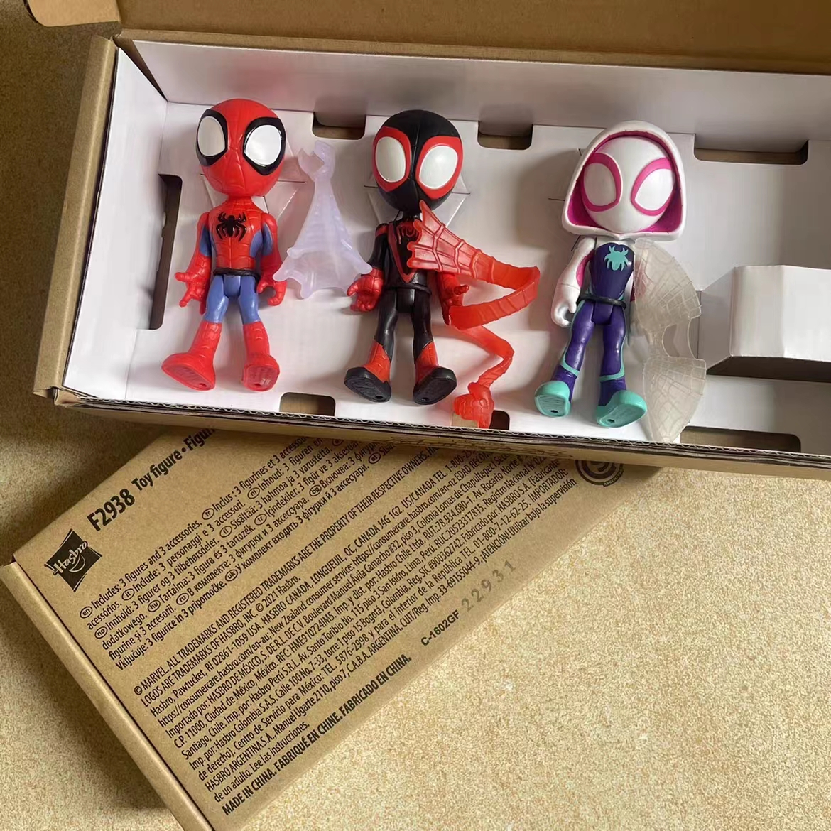 Marvel Spidey & His Amazing Friends Ghost-Spider, Spidey & Miles ...