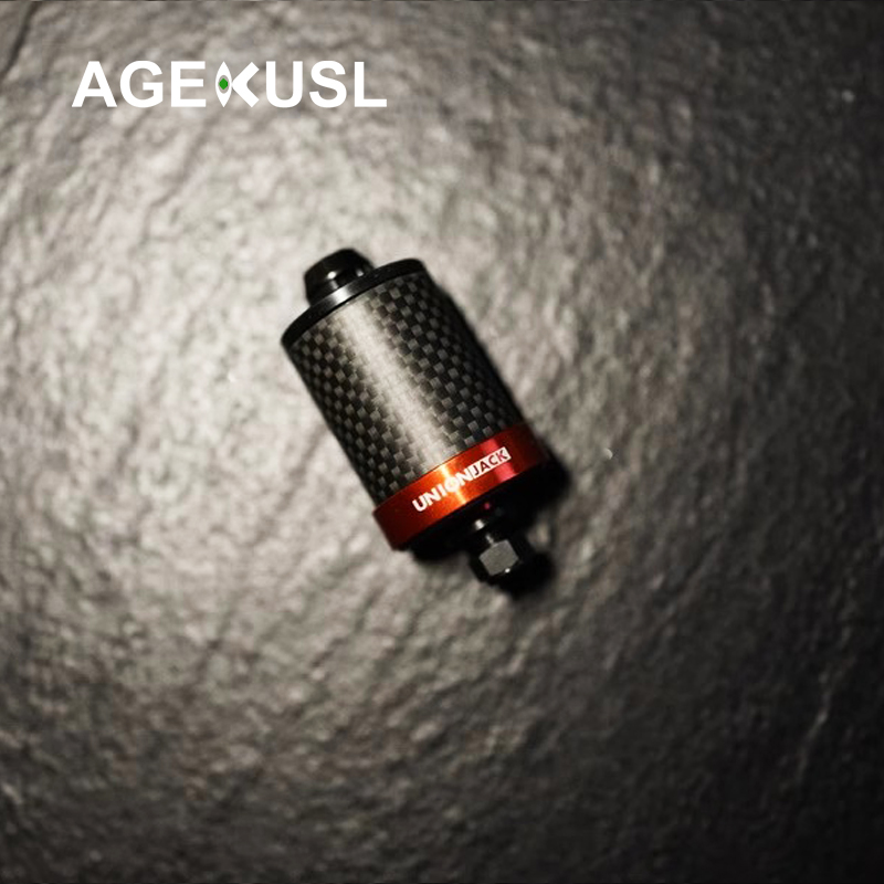 AGEKUSL Bike Carbon Fiber Spring Shock Absorber Titanium Screw ...
