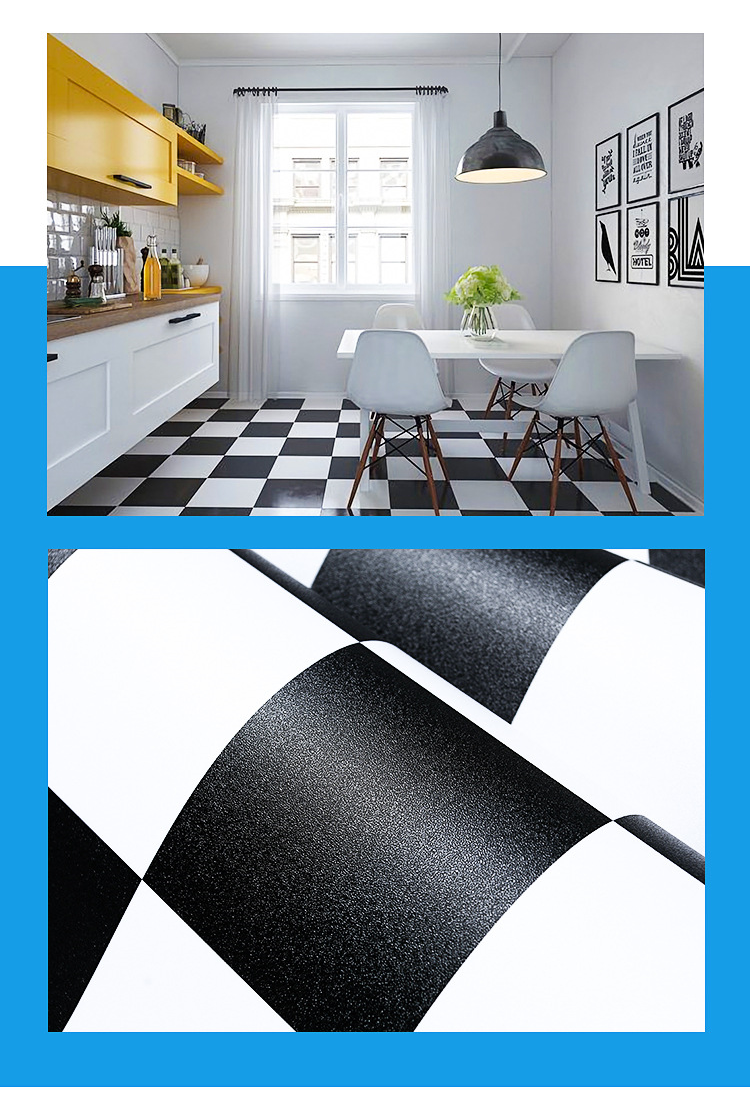 Marble grain floor sticker/vinyl bathroom waterproof wallpaper ...