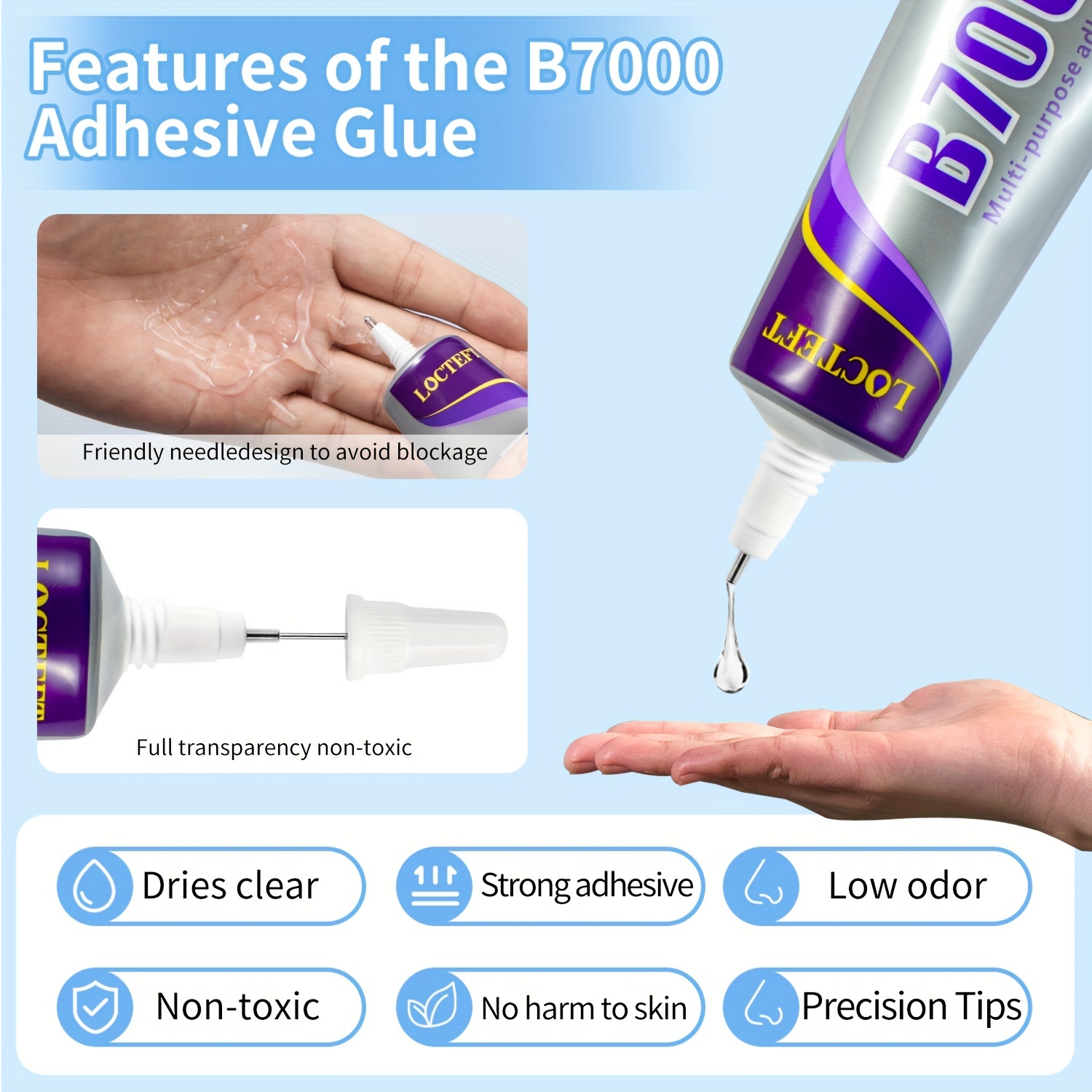 1pc Sticky Jewelry Pearl Treasure Glue Water-soaked Diamond Dedicated ...