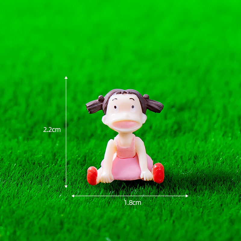6 Style 2.2-3.5cm Anime My Neighbor Totoro May Mini Pvc Model Mei ...