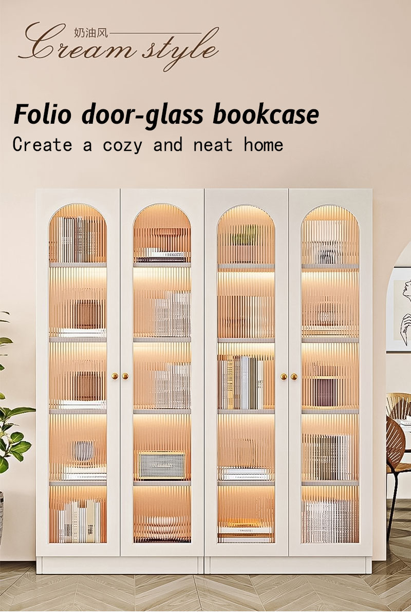 Bookcase home bookshelf shelves floor against the wall display cabinet ...