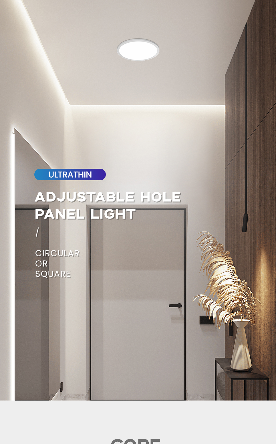 LED Downlight Recessed Led Panel Light 20W 15W 8W Led Ceiling Light ...