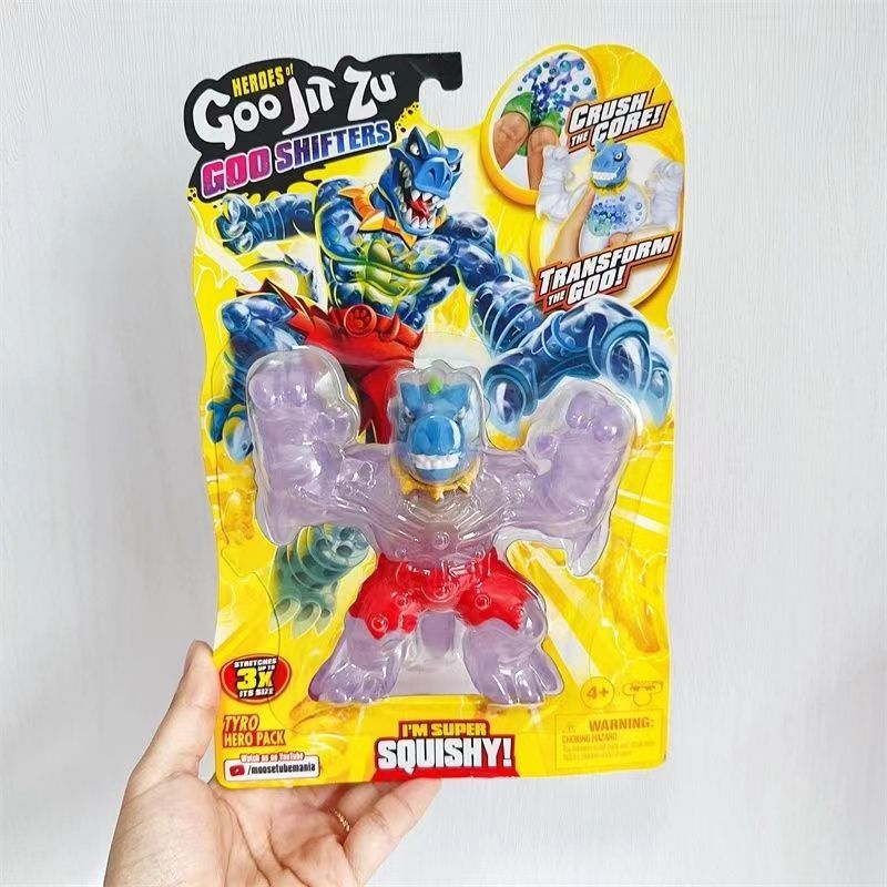 Heroes of Goo Jit Zu Goo Shifters Tyro Hero Pack. Super Stretchy, Super ...