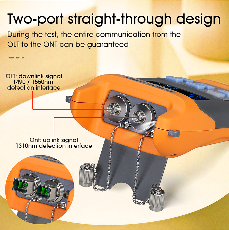AUA-330A Handheld PON Optical Power Meter PON Network Detection Online ...