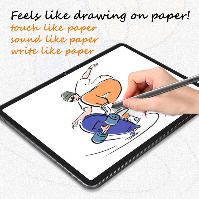 Anti-Glare Paperfeel Film Paper Like Screen Protector for Samsung ...