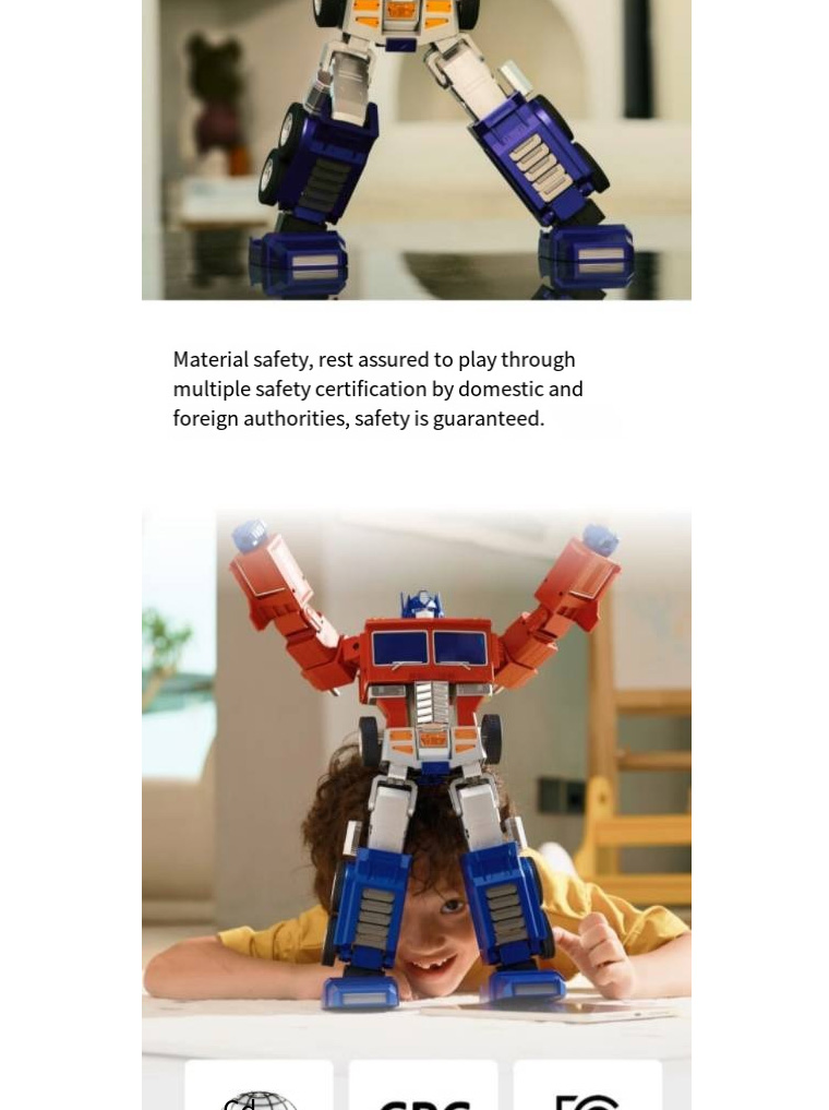 Robosen HR30 Optimus Prime Elite Edition Voice Dialogue High-Tech ...
