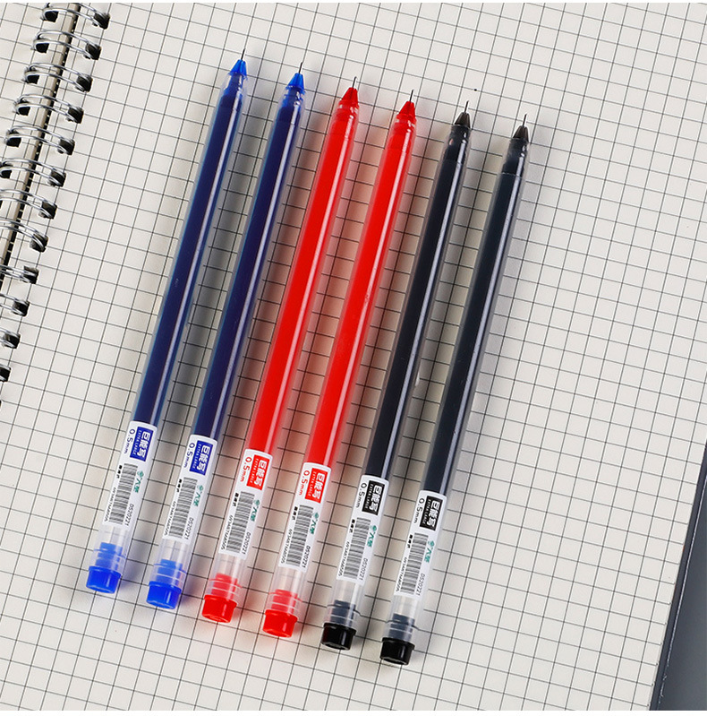 Slender Gel Ink Rollerball Pen, Quick Drying Ink Pens Fine Point ...
