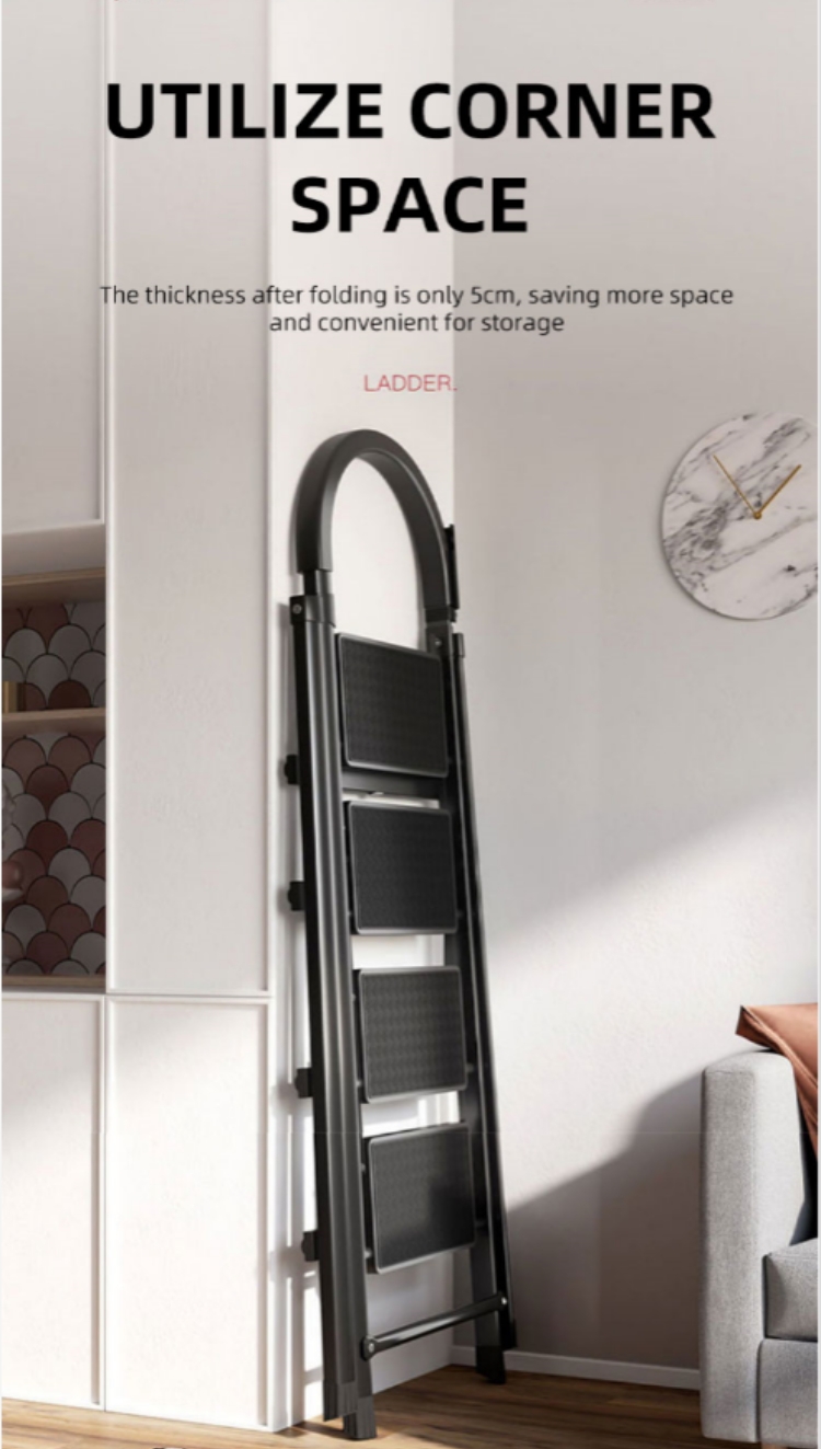【SG Seller】Foldable Ladder Step Ladder Multifunctional Ladder High Load ...