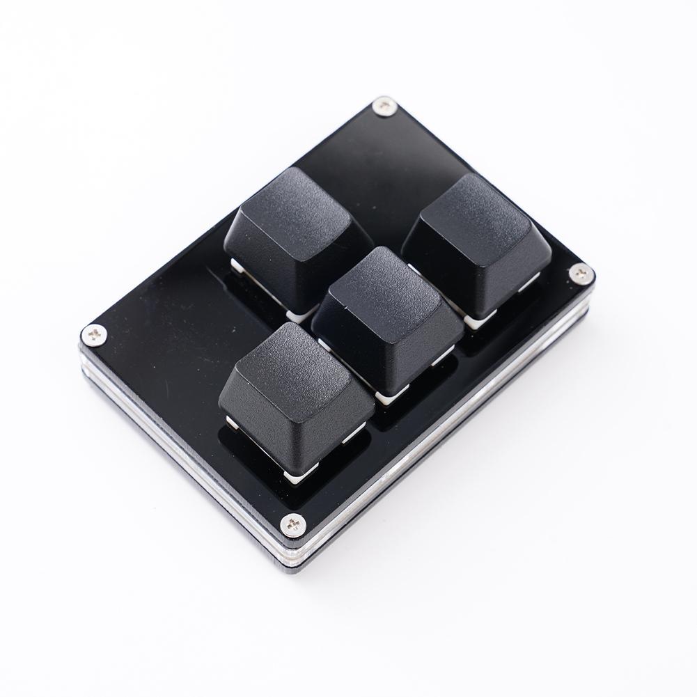 Black 4-key Mini Keyboard Up/Down/Left/Right WASD Axis Mechanical ...