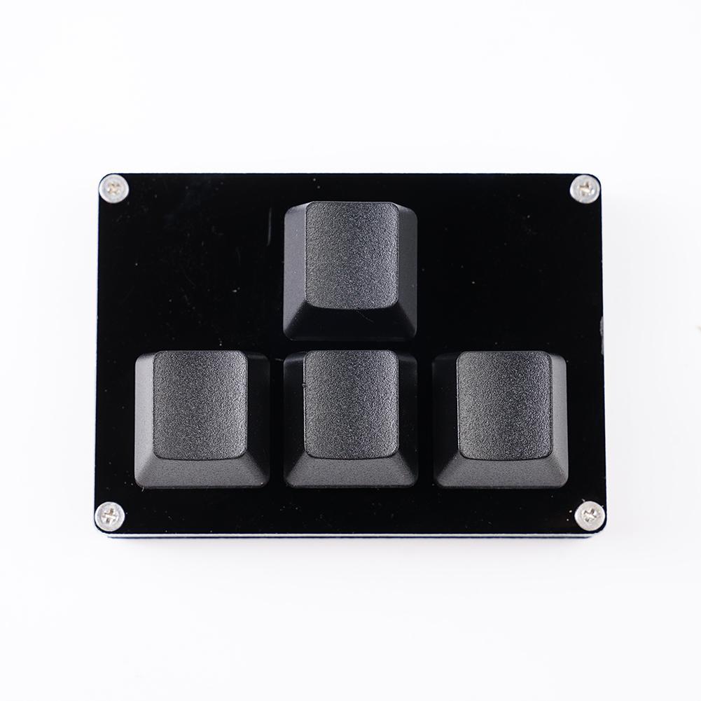 Black 4-key Mini Keyboard Up/Down/Left/Right WASD Axis Mechanical ...